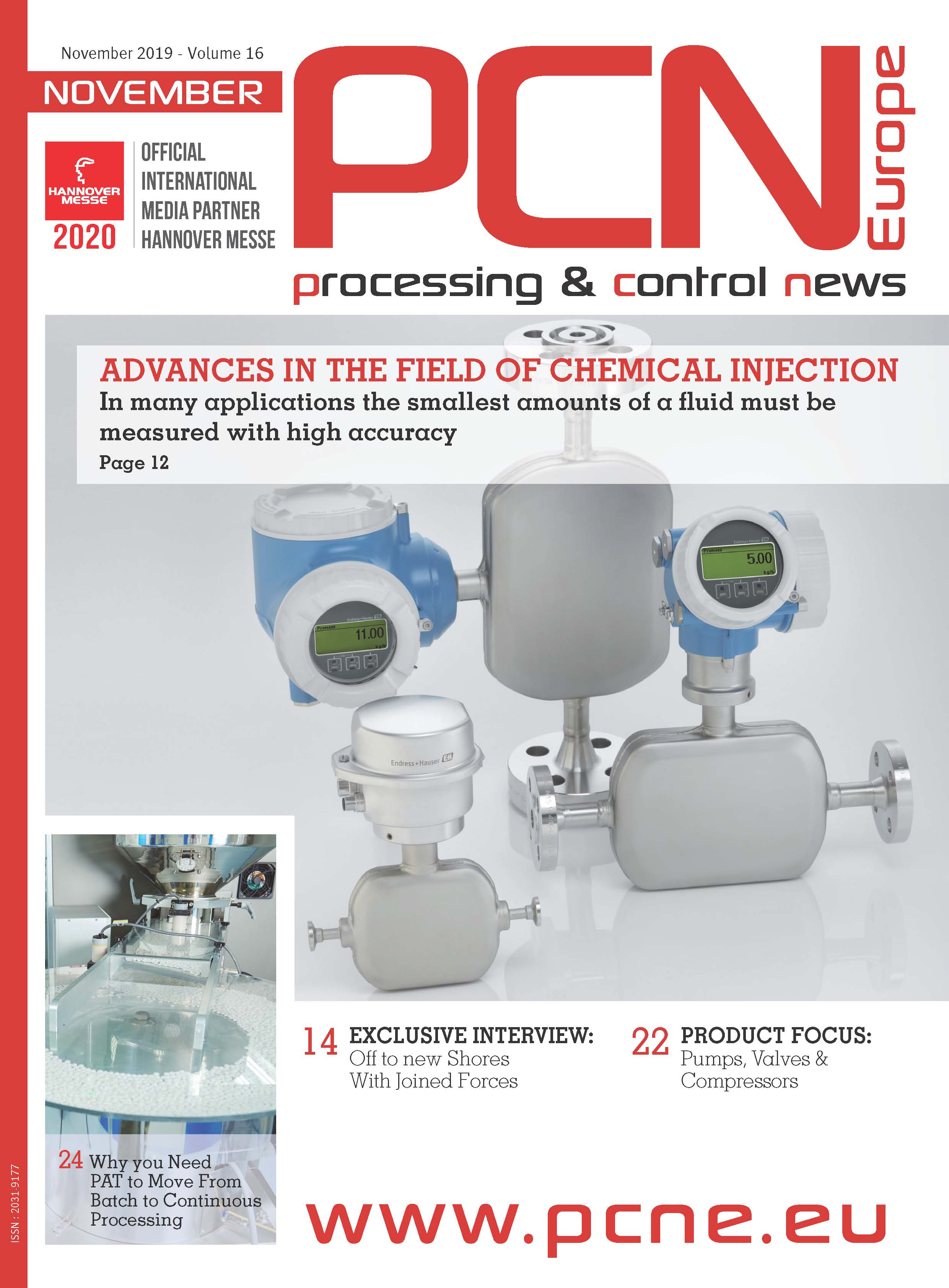 PCNE.eu, The processing industry's indispensable news source