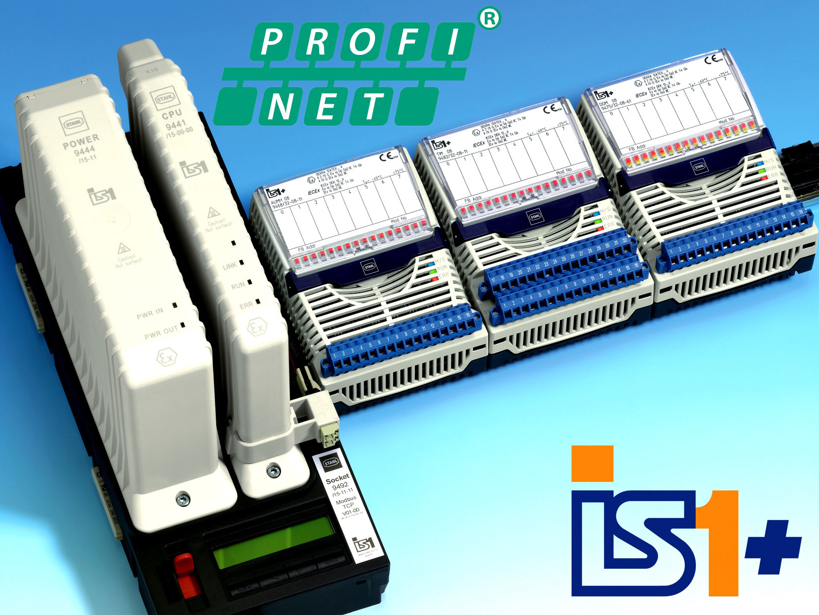 Modulo I/O remoto modello IS1+