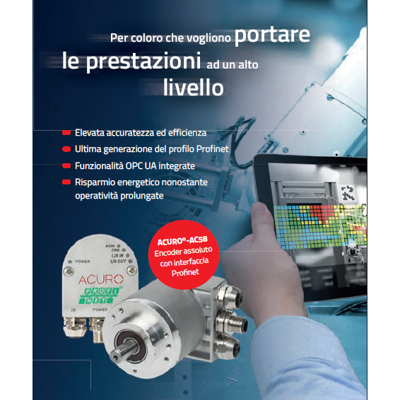 Encoder ACURO-AC58 con interfaccia Profinet