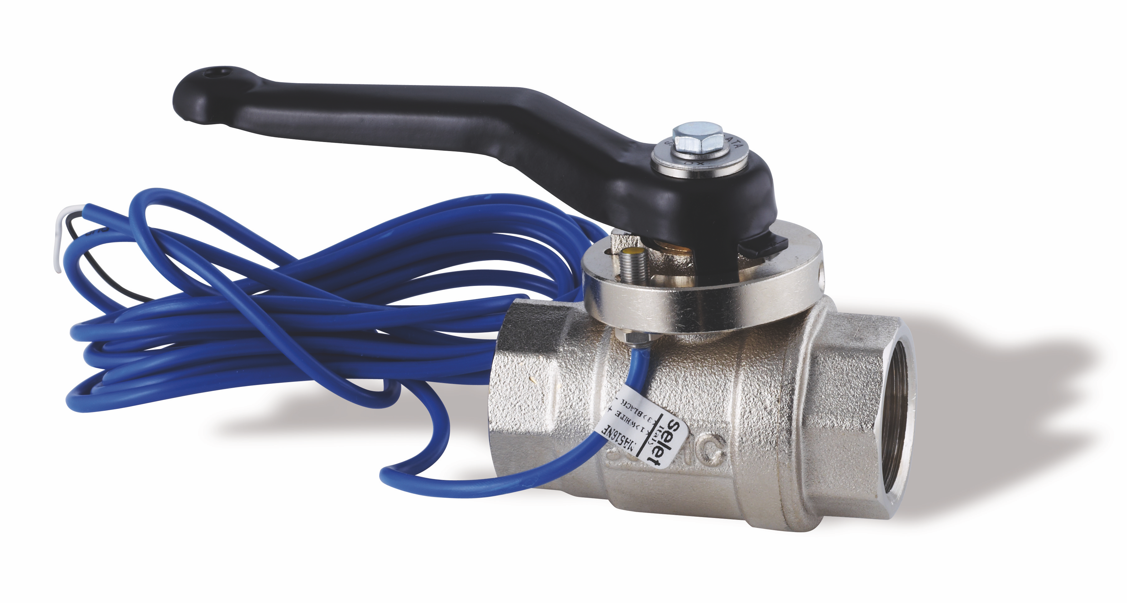 Valvole a sfera in ottone nichelato