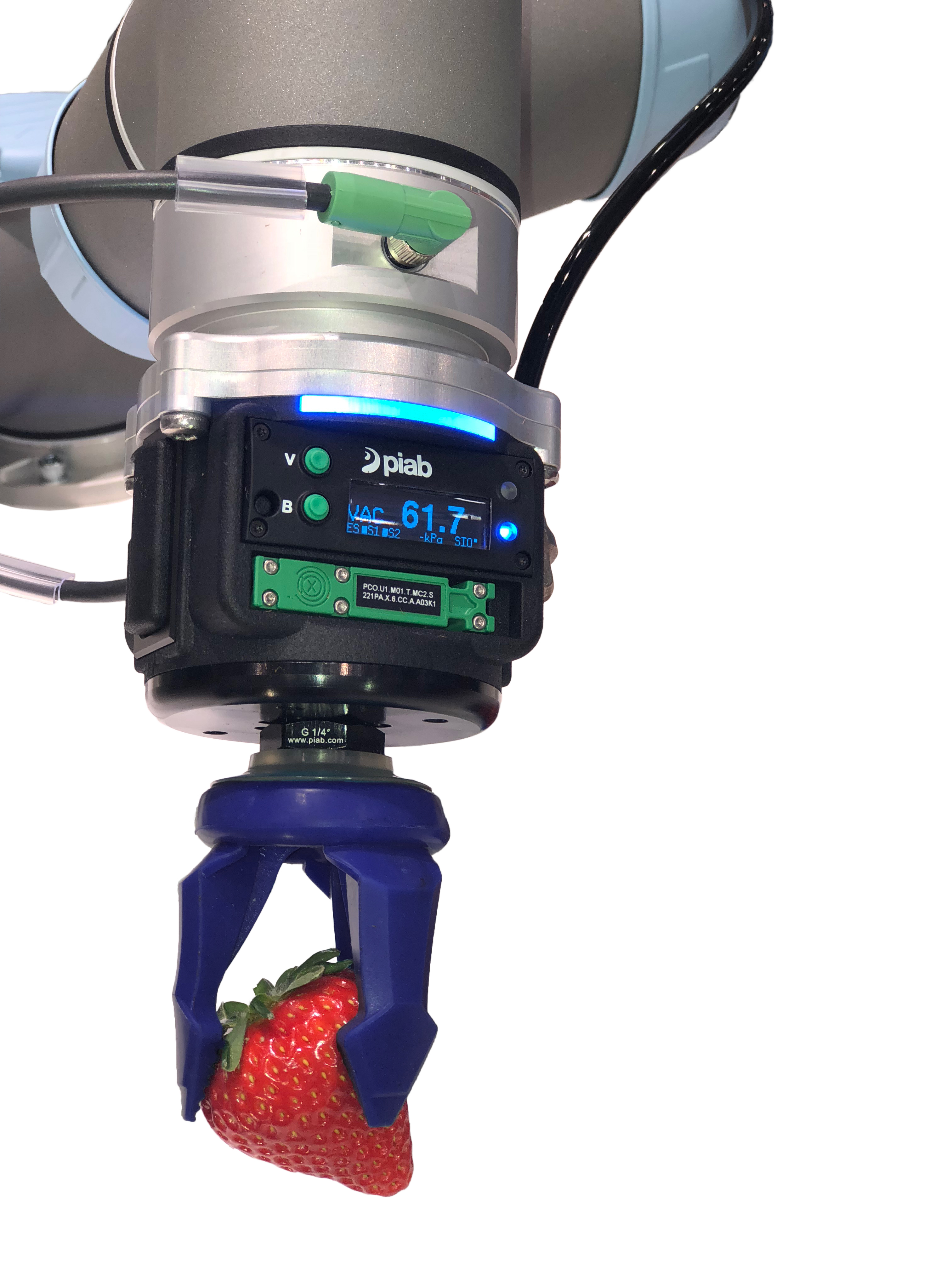 Gripper a vuoto in silicone